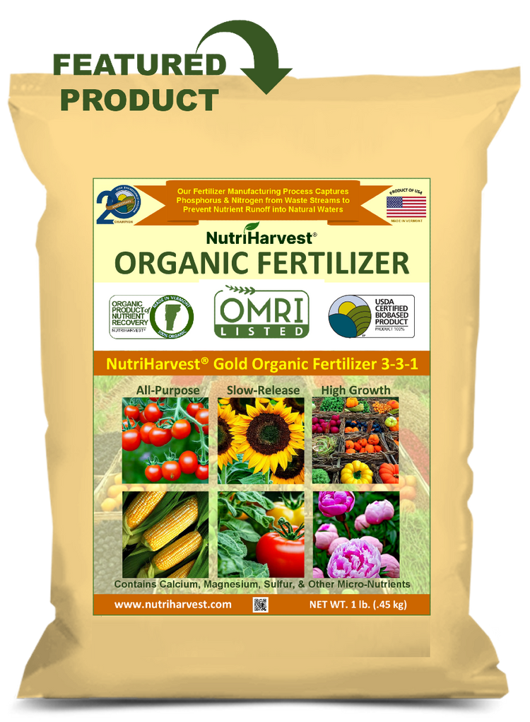 NutriHarvest® Premium Plus Super Organic Fertilizer 4-4-1, OMRI Listed ...